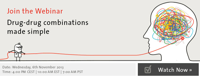 Drug-drug combinations made simple - Webinar